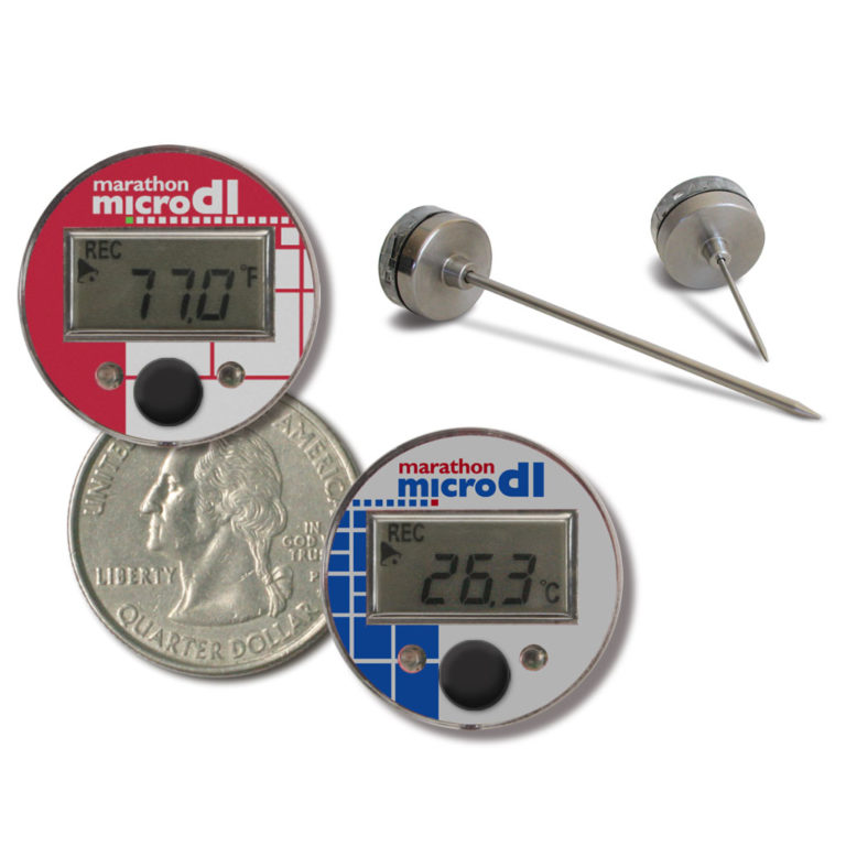 microDL Digital Display Temperature Logger - SpotSee - Marathon ...